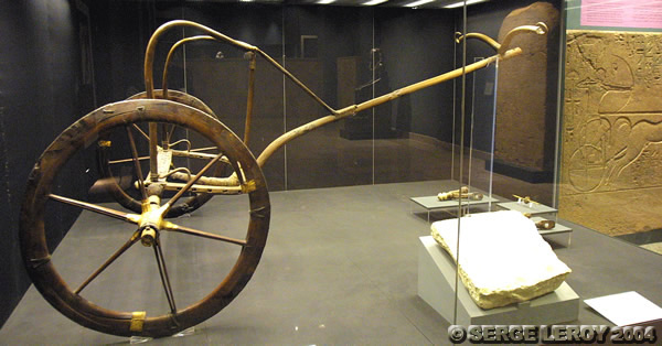 Galerie Photos de l'Egypte - Char du pharaon - Musée de Louxor